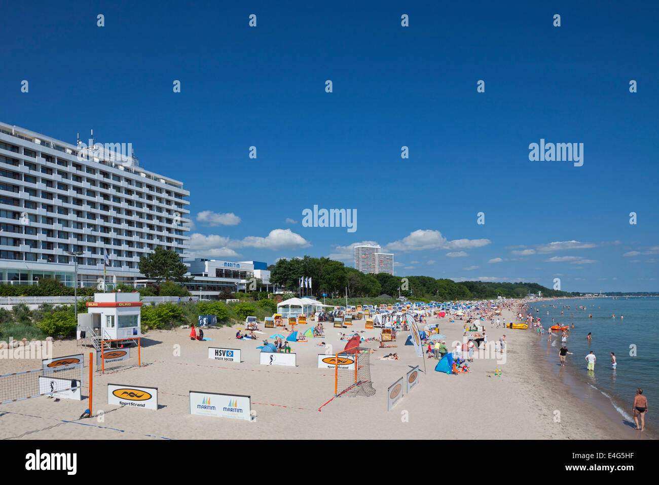 Timmendorfer beach hi-res stock photography and images - Alamy