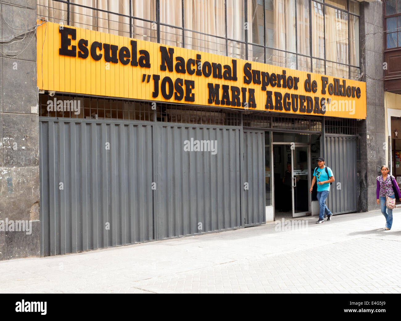 Lima folklore lore peru schools art hi-res stock photography and images ...