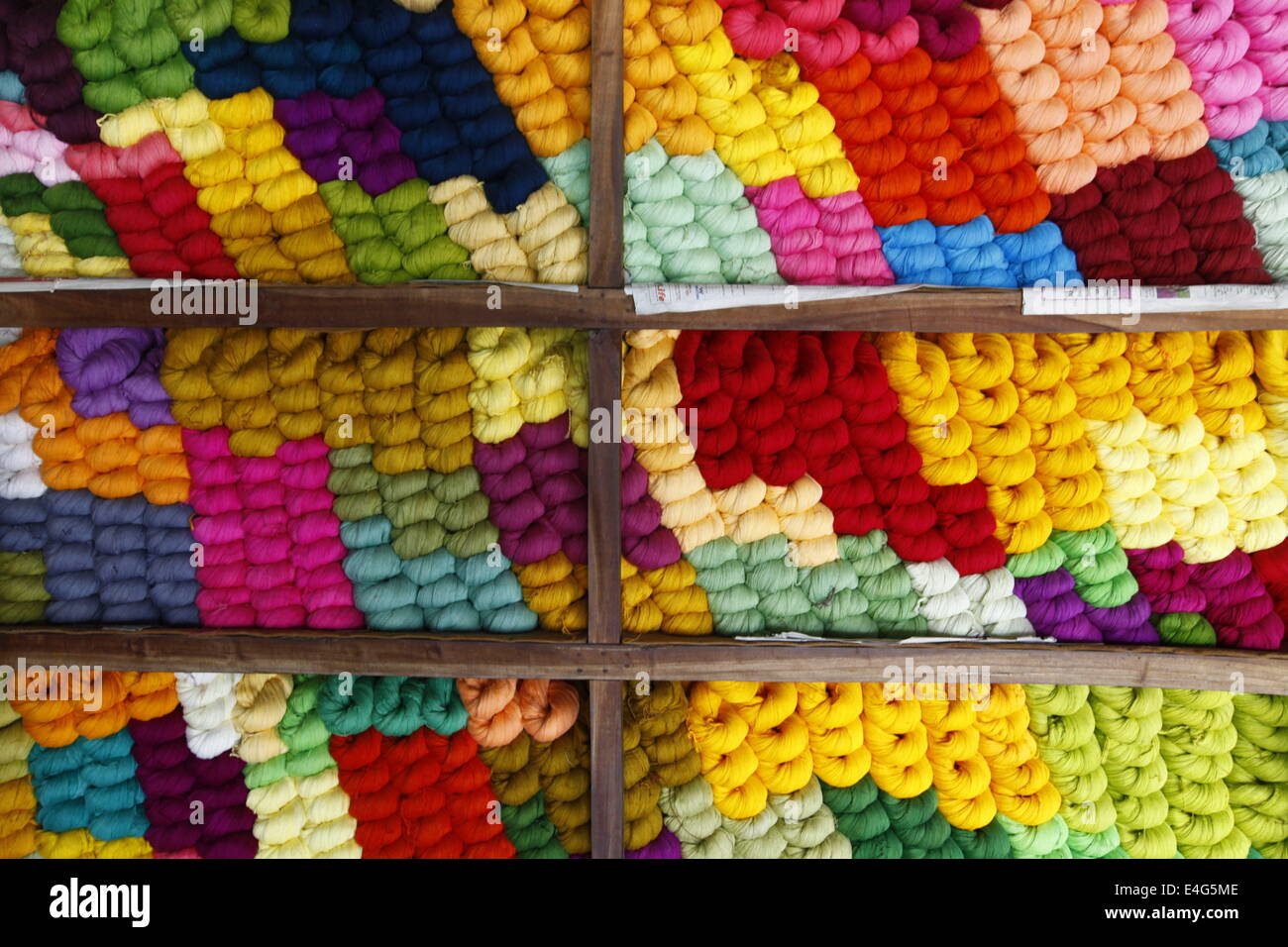 July 10, 2014 - Febricks for making jamdani sharee.A sharee is the ...