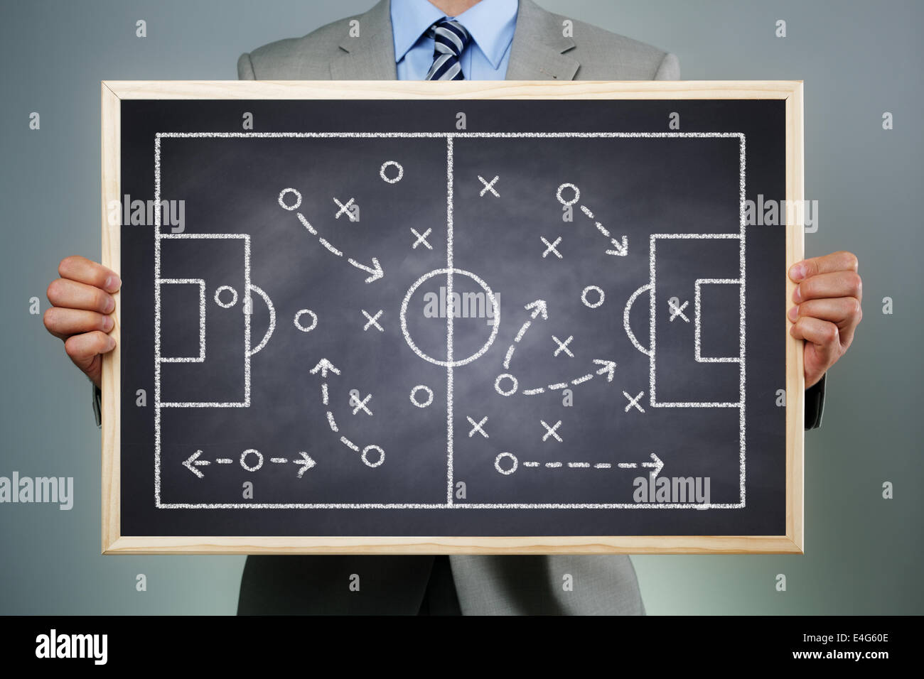 Football strategy hi-res stock photography and images - Alamy