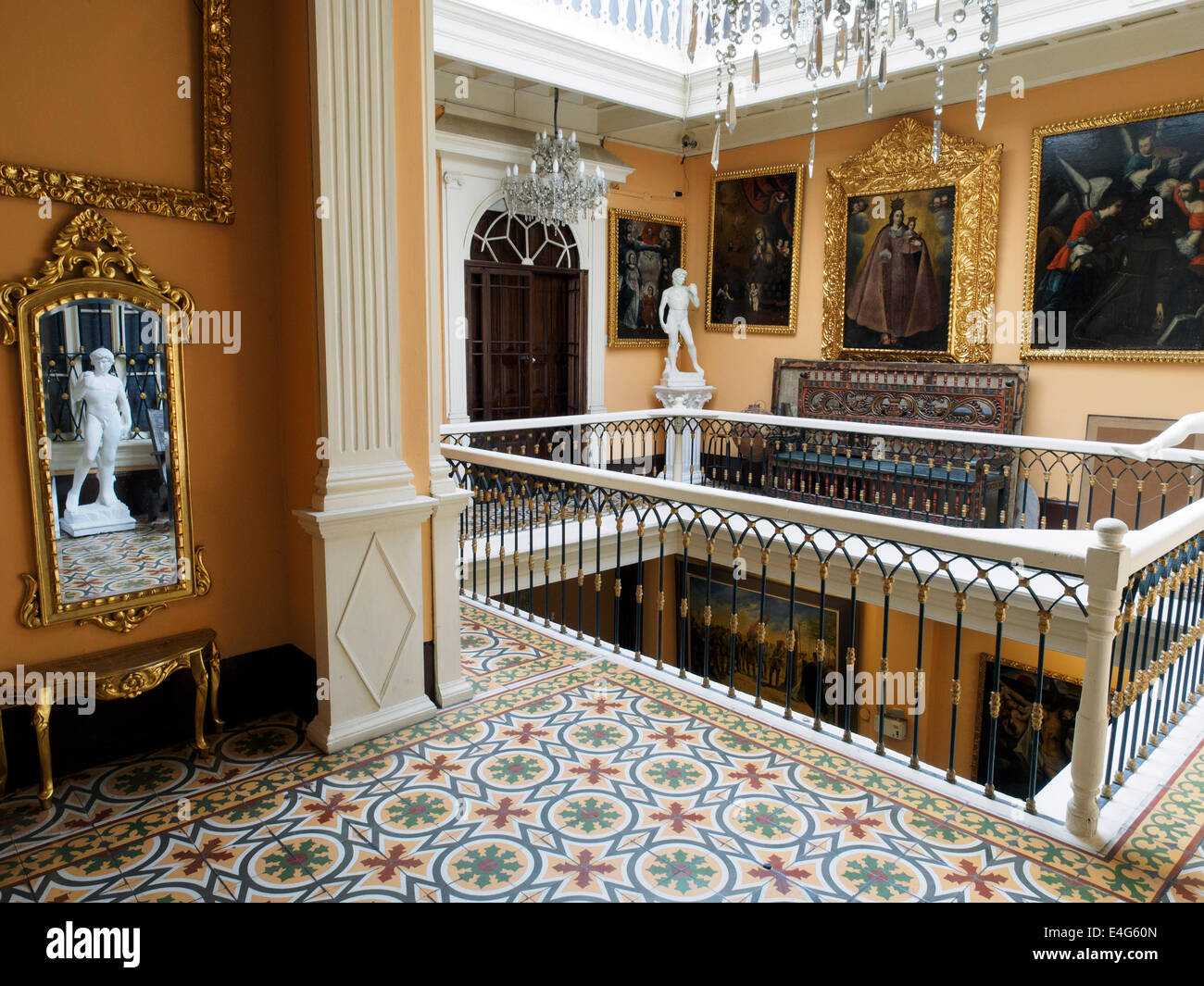Lima hotel hall interior peru hi-res stock photography and images - Alamy