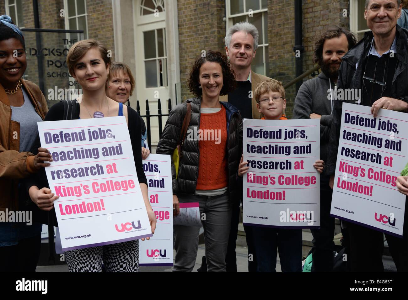 London, UK. 10th July, 2014. London student bloc join NUS in solidarity ...