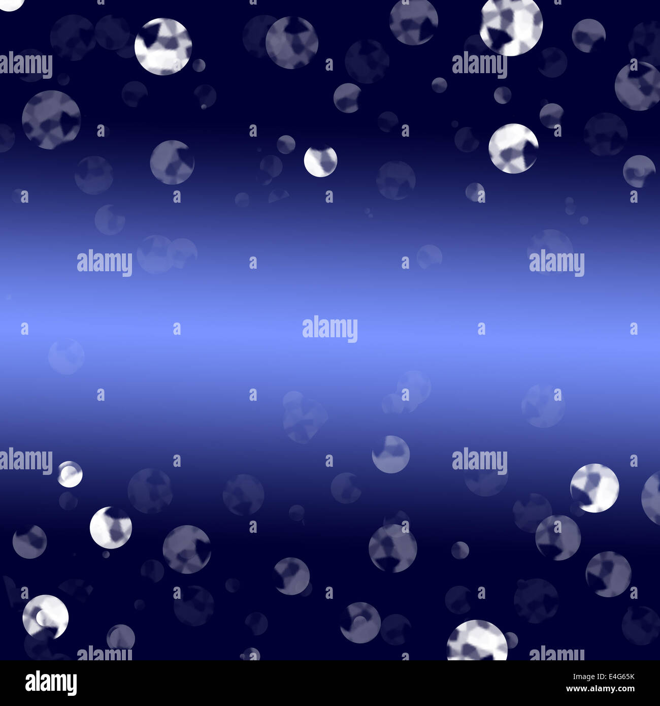 Abstract blue magic bokeh background Stock Photo - Alamy