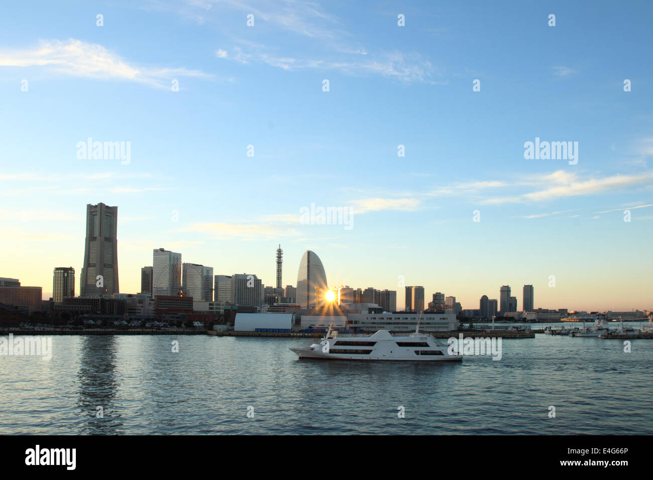 Japan landscape at Yokohama city , Japan Stock Photo - Alamy
