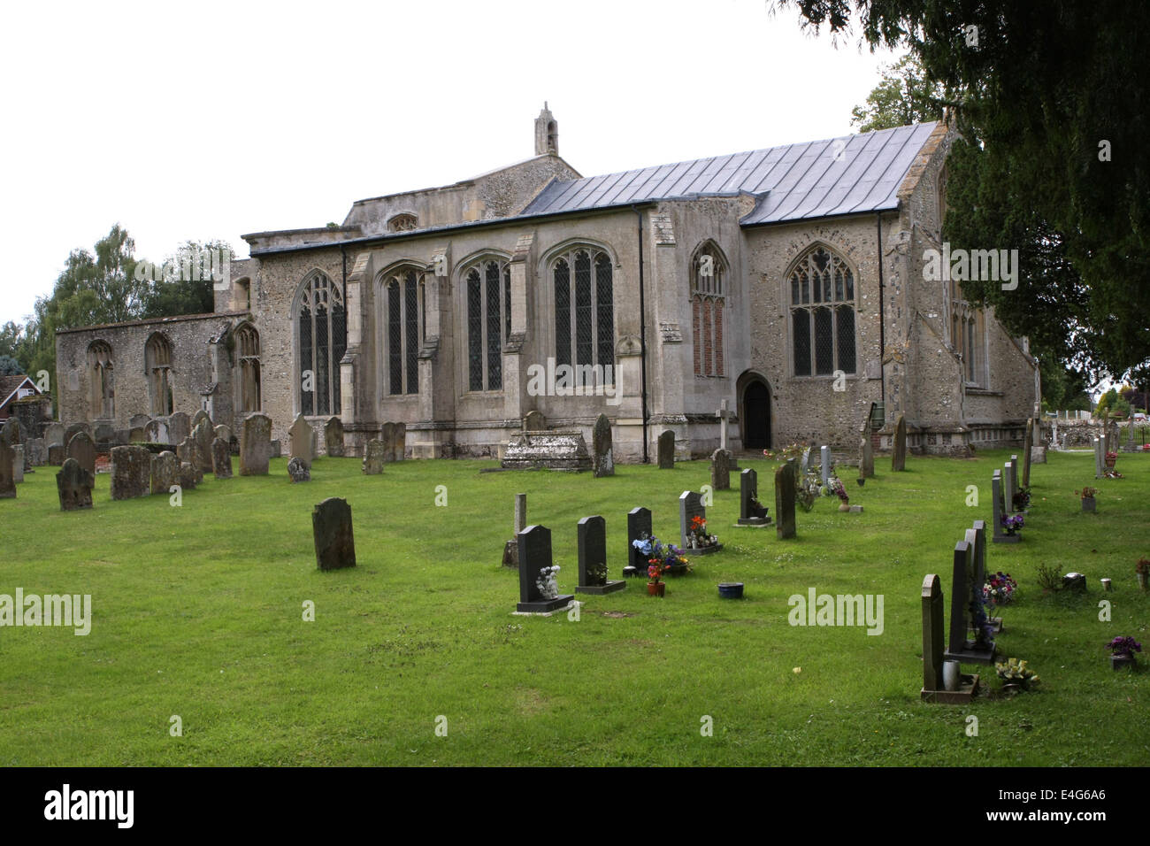 St John the Evangelist Church, Oxborough , Norfolk Stock Photo - Alamy