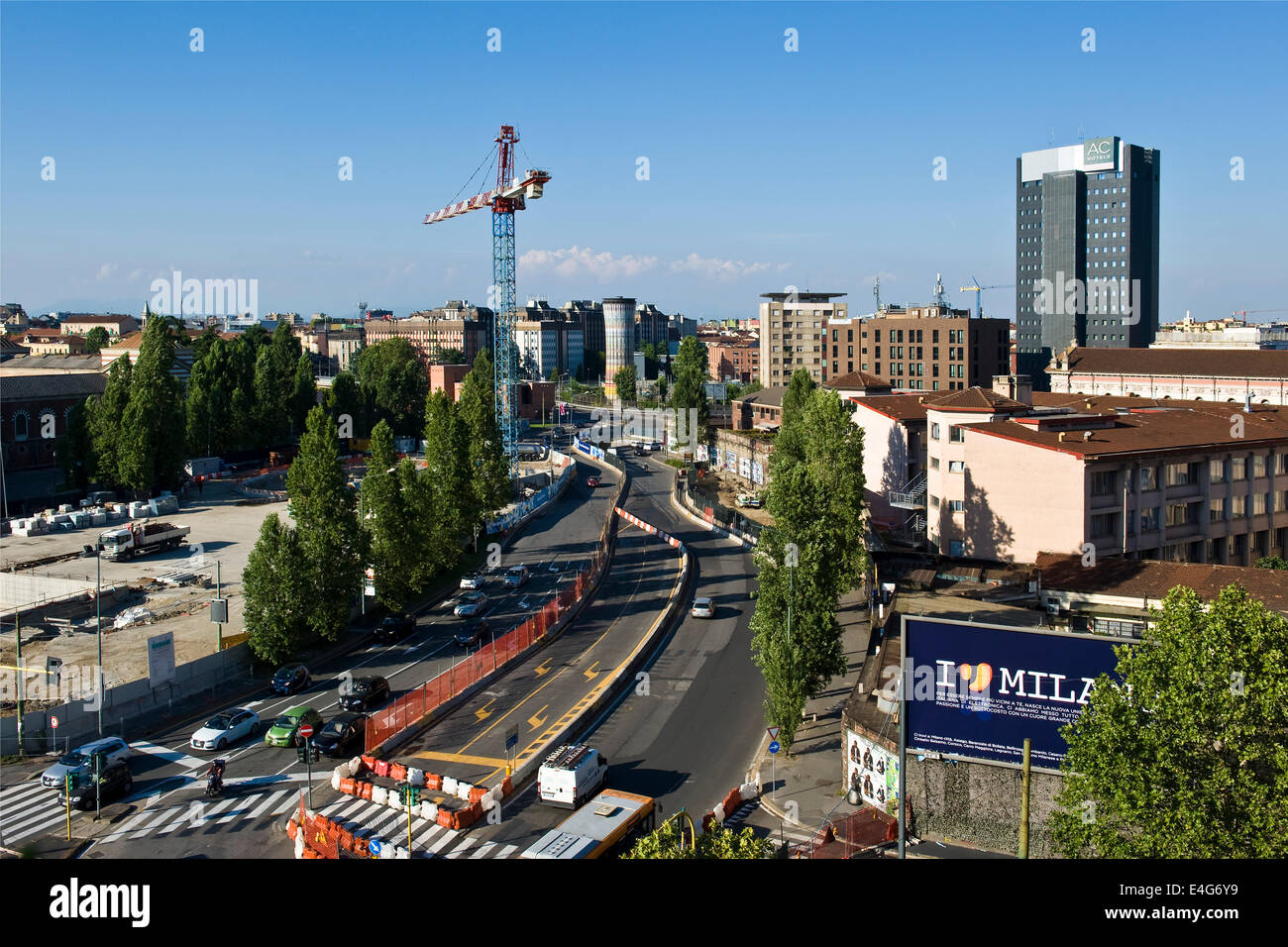 Italy, Milan, landscape Stock Photo - Alamy