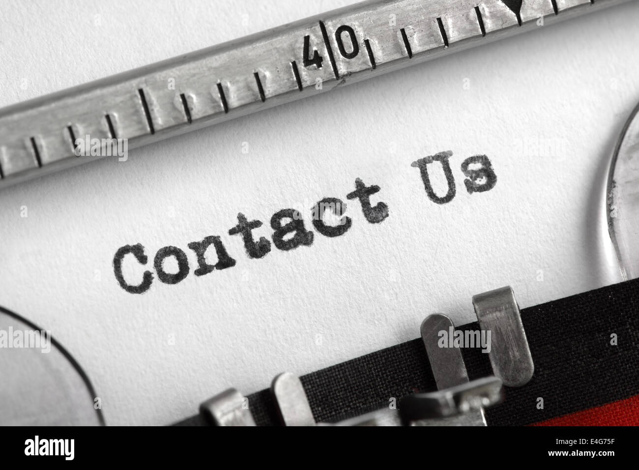 Contact us page hi-res stock photography and images - Alamy