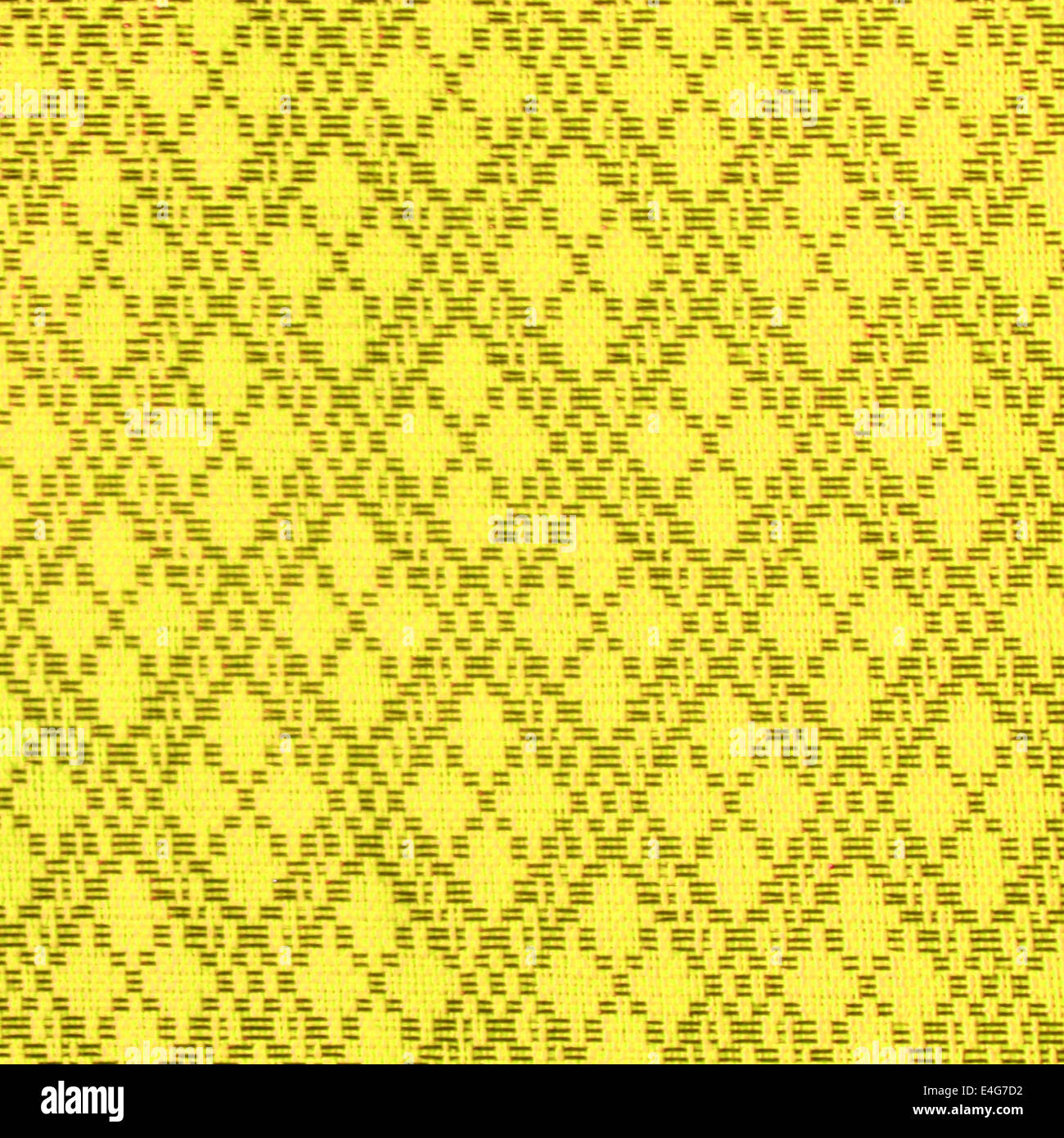 yellow Thai fabric pattern Stock Photo - Alamy