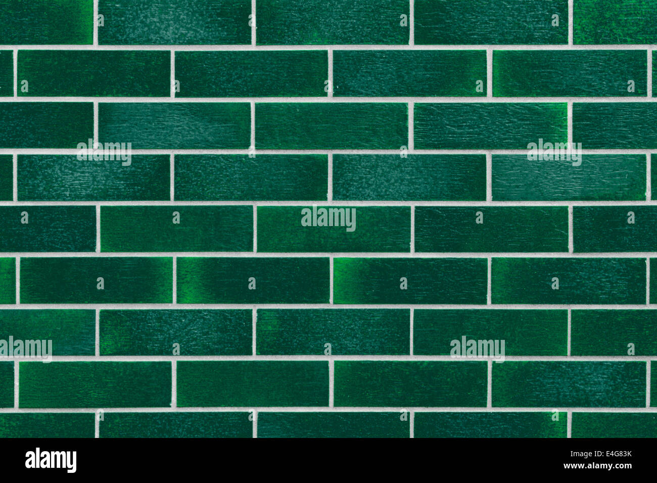 Dark green tiled wall Stock Photo - Alamy