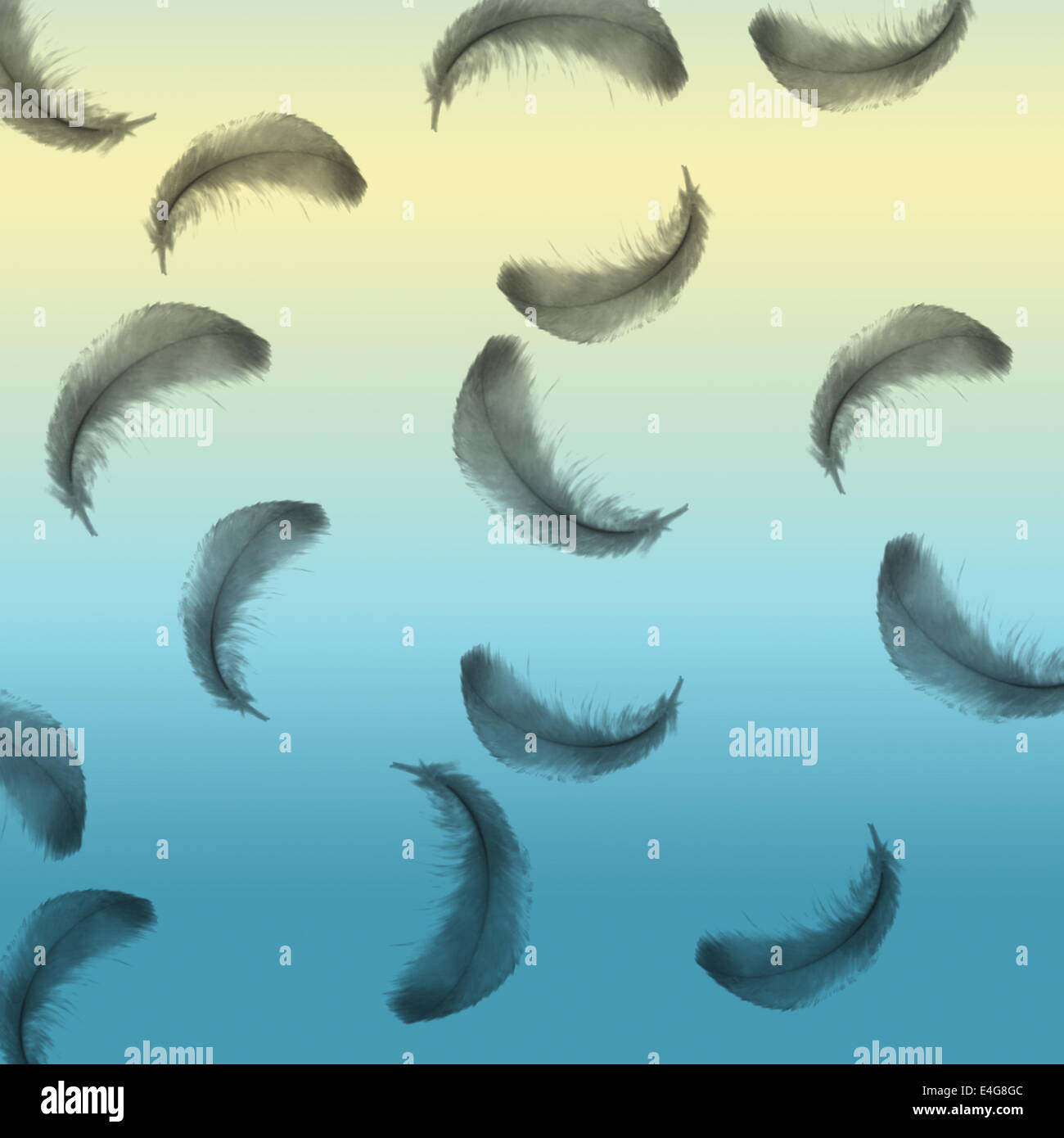 abstract magic feather background Stock Photo - Alamy