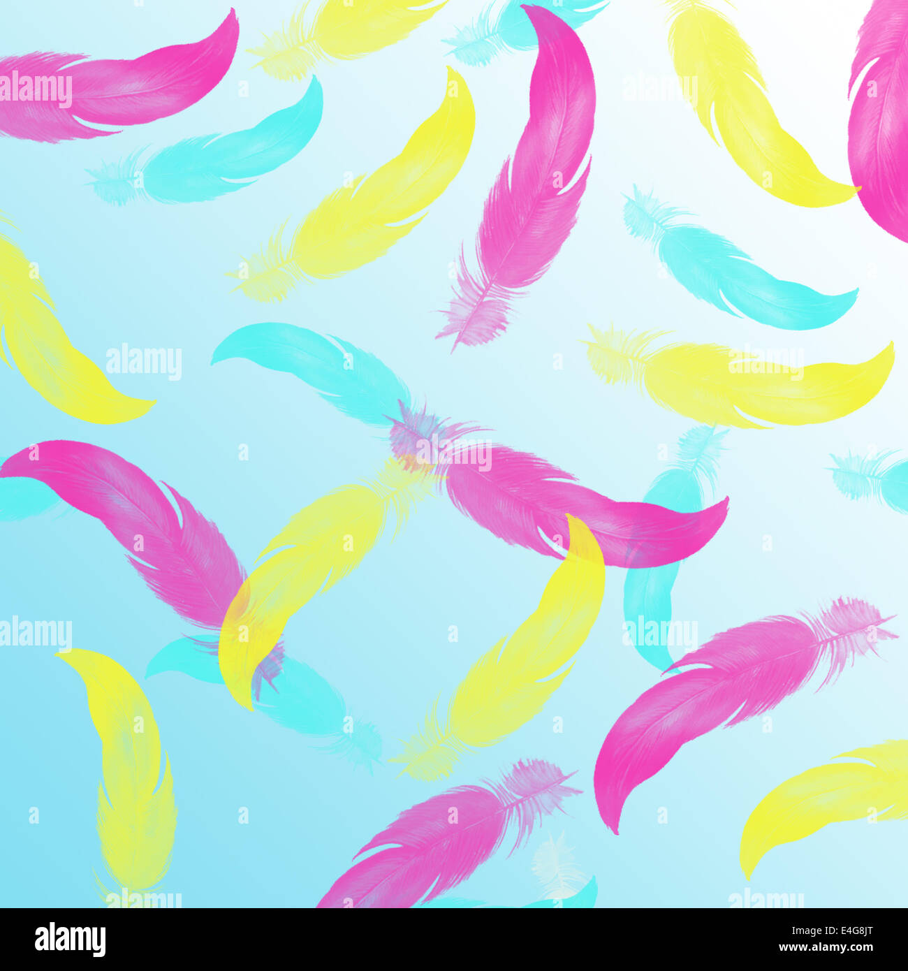 abstract magic feather background Stock Photo - Alamy