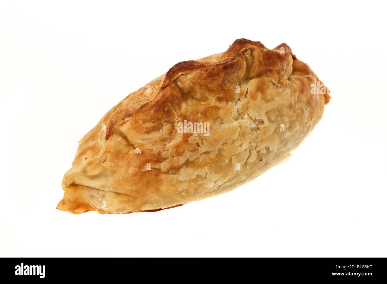 Cornish pasty - studio shot with a white background Stock Photo - Alamy