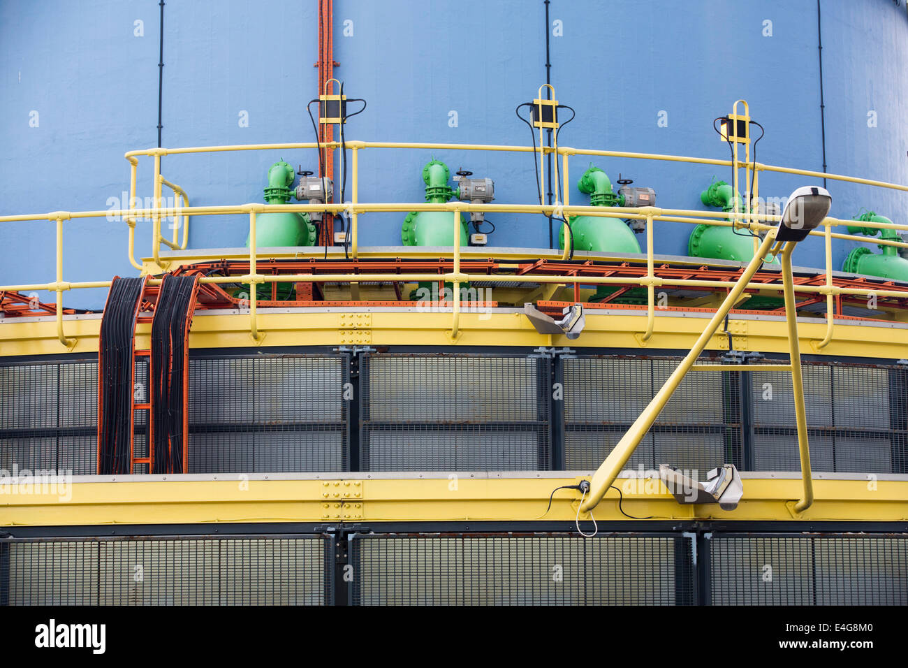 A pumping station at Royal Victoria Docks; London, UK Stock Photo - Alamy