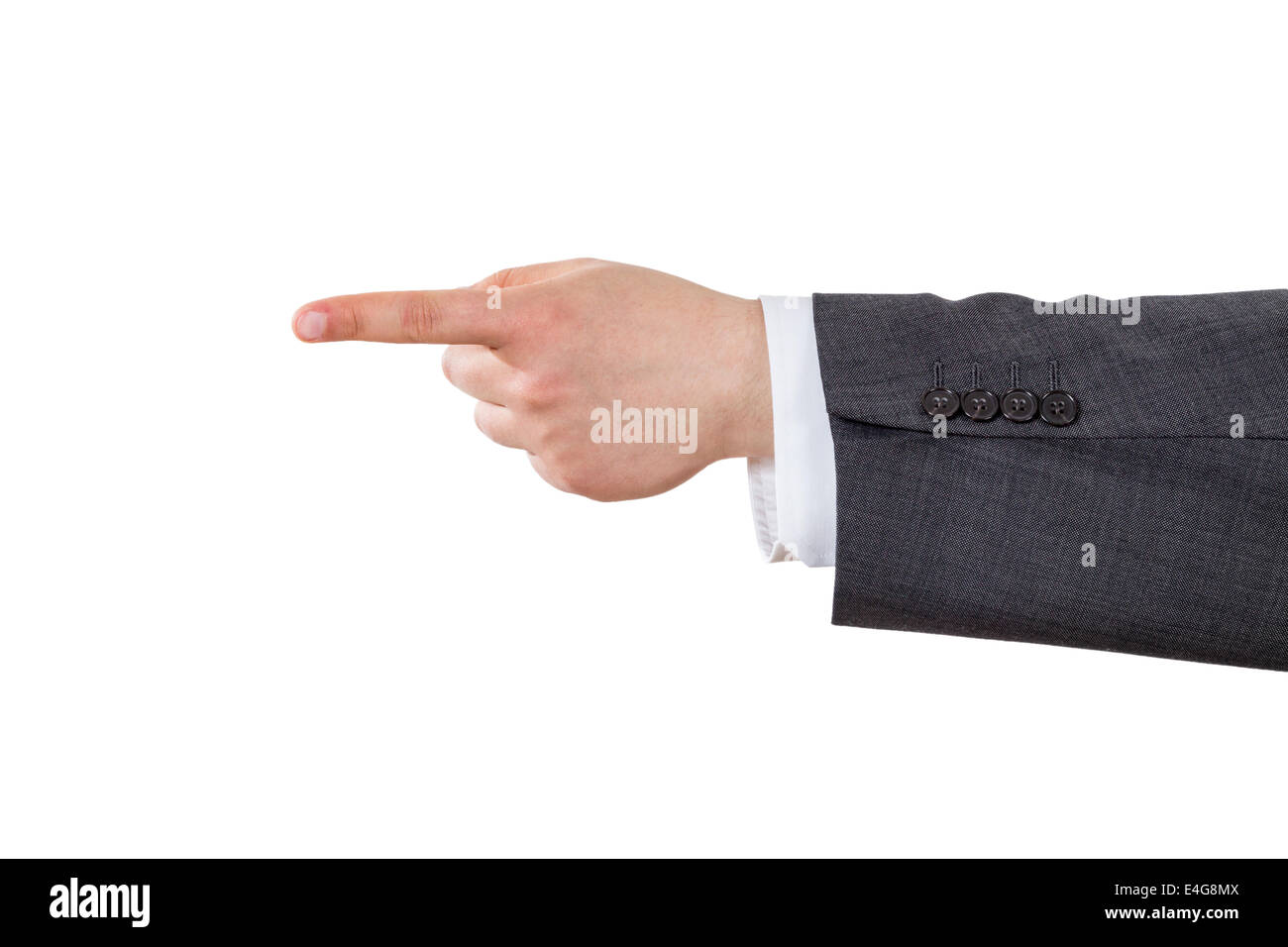 Hand pointing finger left right hi-res stock photography and images - Alamy