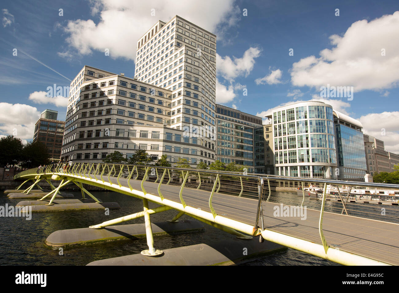 Docklands bridge hi-res stock photography and images - Alamy
