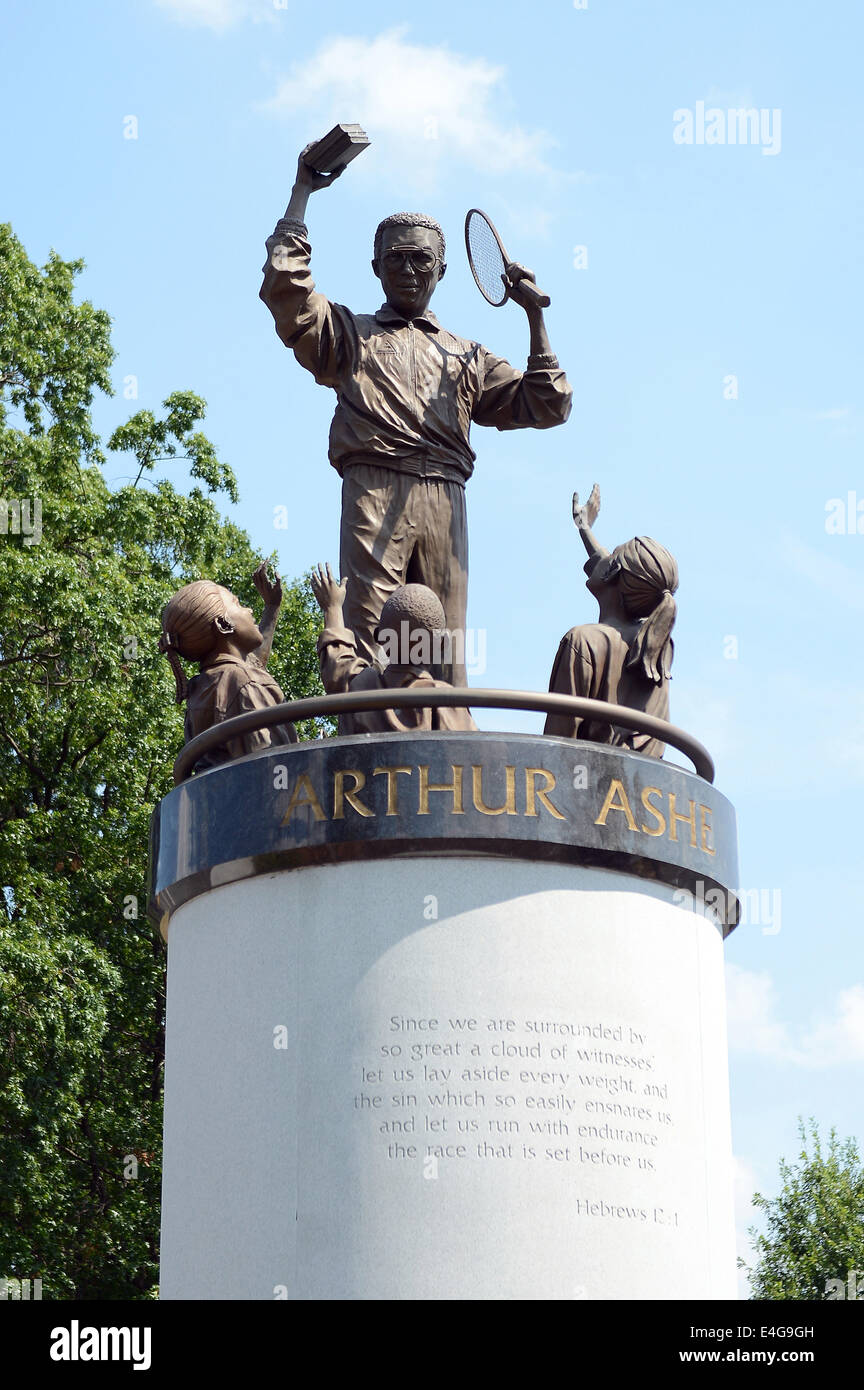 Richmond, VIRGINIA, USA. 7th July, 2014. 20140707 - The Arthur Ashe ...