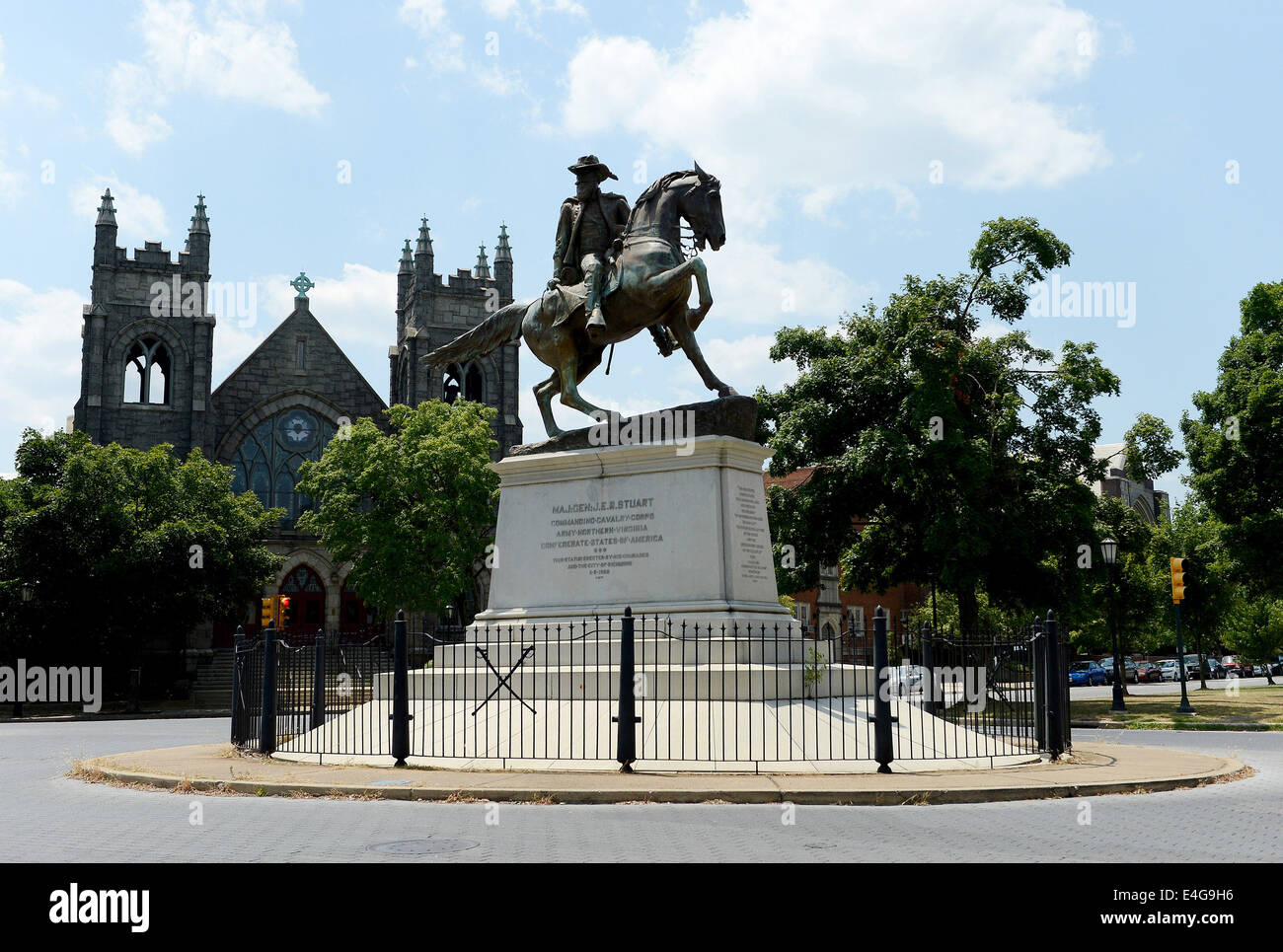 July 7, 2014 - Richmond, VIRGINIA, USA - 20140707 - The J.E.B. Stuart ...