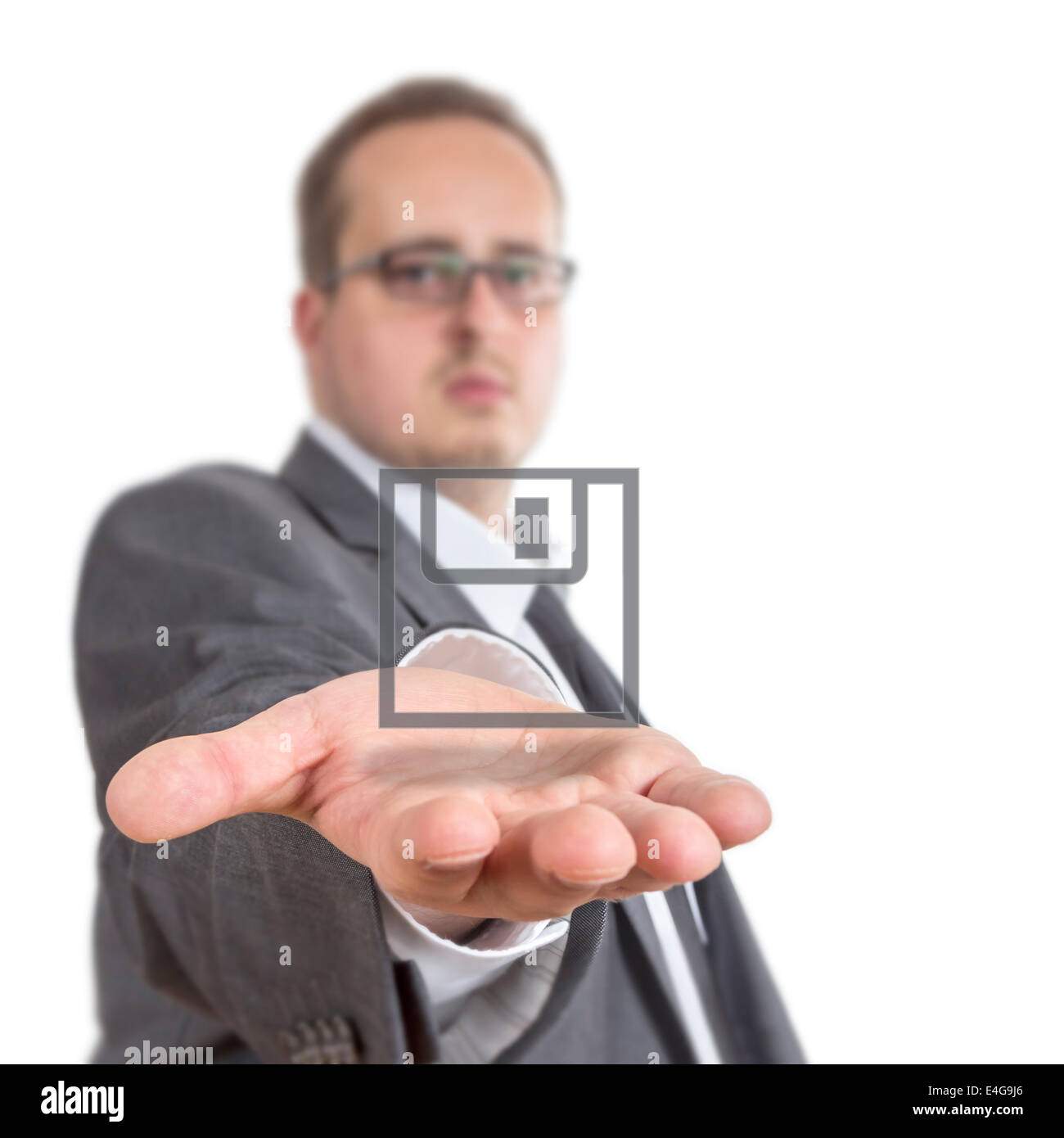 Hand reaching out of computer hi-res stock photography and images - Alamy