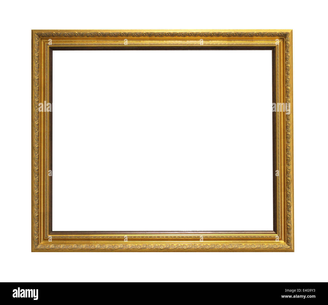 picture frame on white background Stock Photo - Alamy