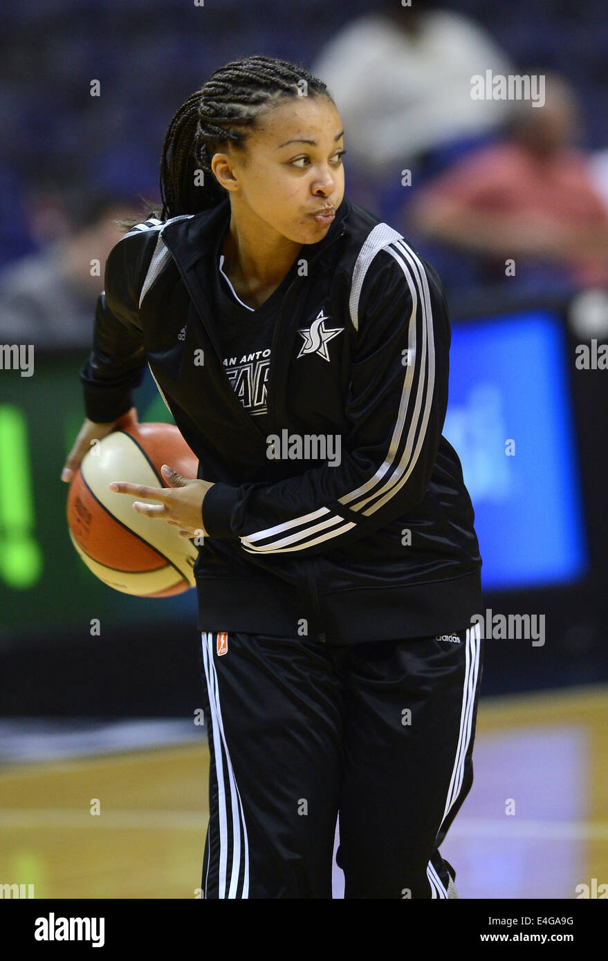 Washington, DC, USA. 29th June, 2014. 20140629 - San Antonio Stars ...