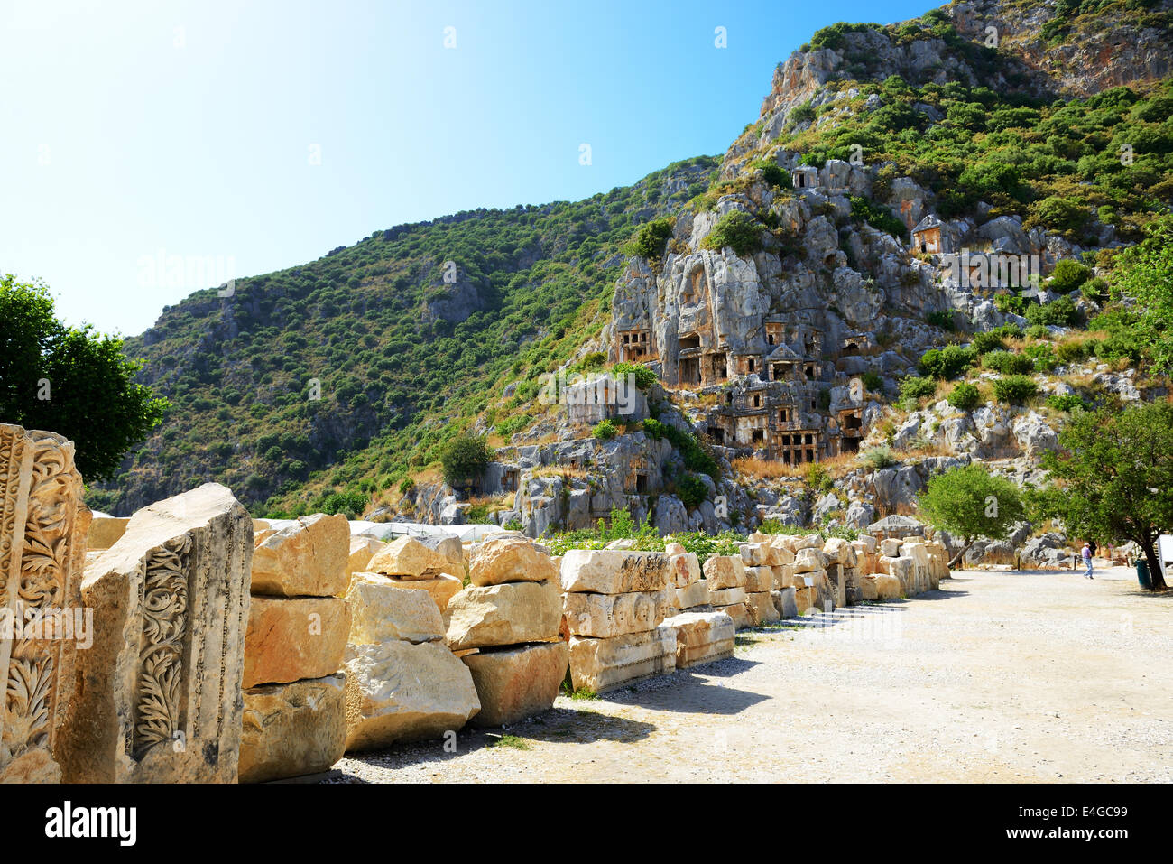 Rock cut tombs hi-res stock photography and images - Alamy
