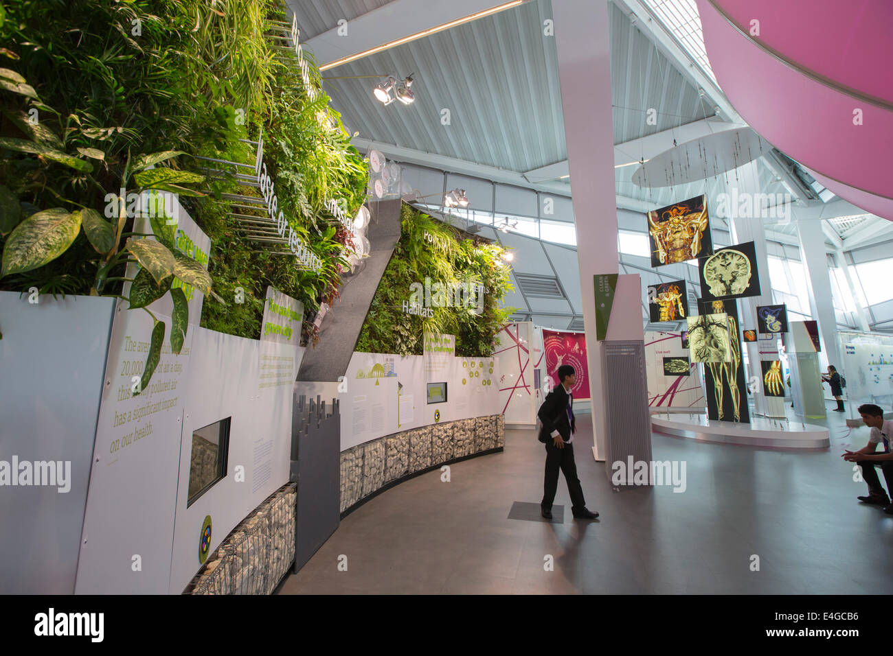 A sustainability exhibition at the Crystal building which is the first ...