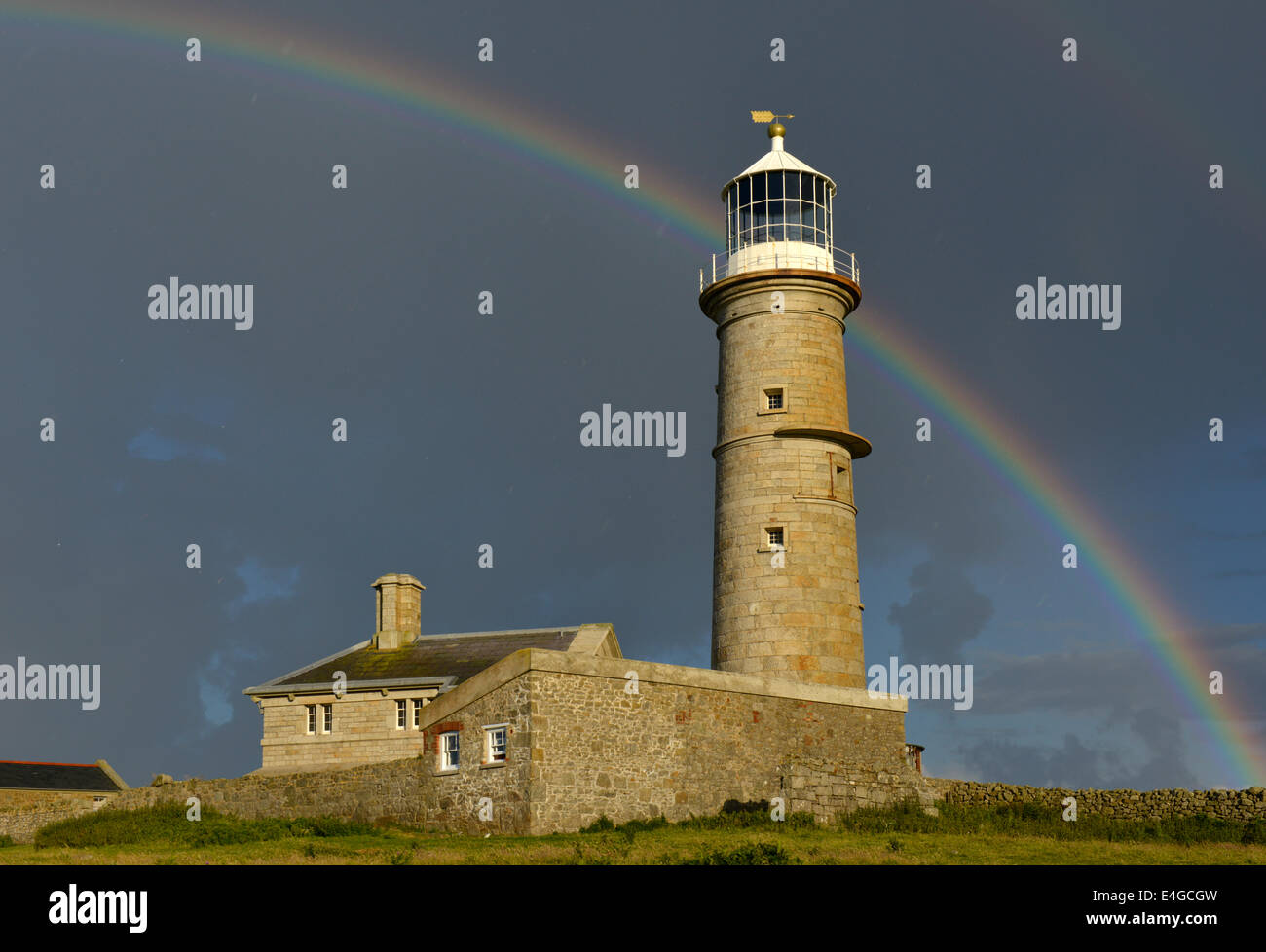 Lundy island lighthouse hi-res stock photography and images - Alamy