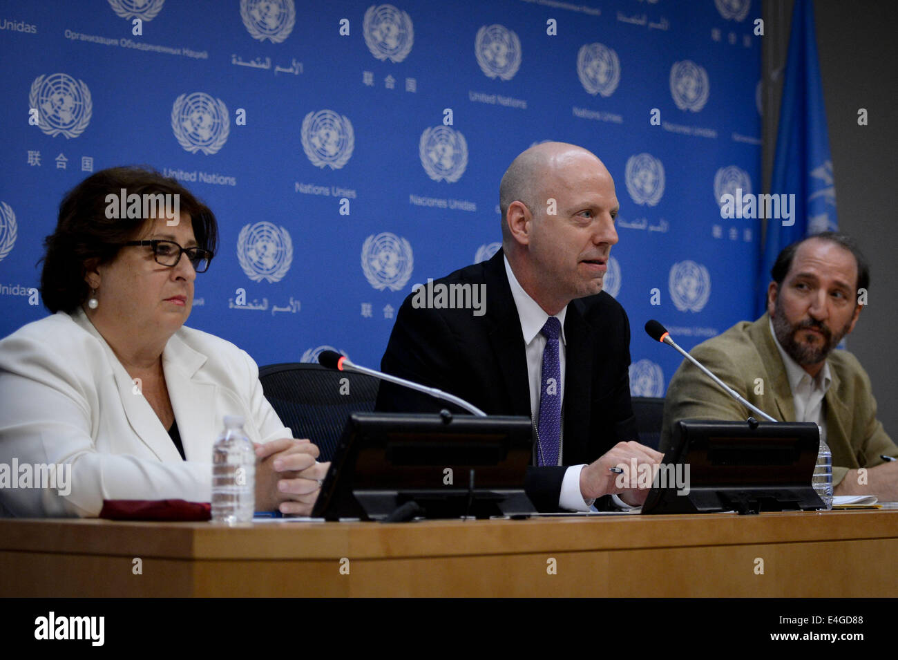 New York, World Urbanization Prospects at the UN headquarters in New ...
