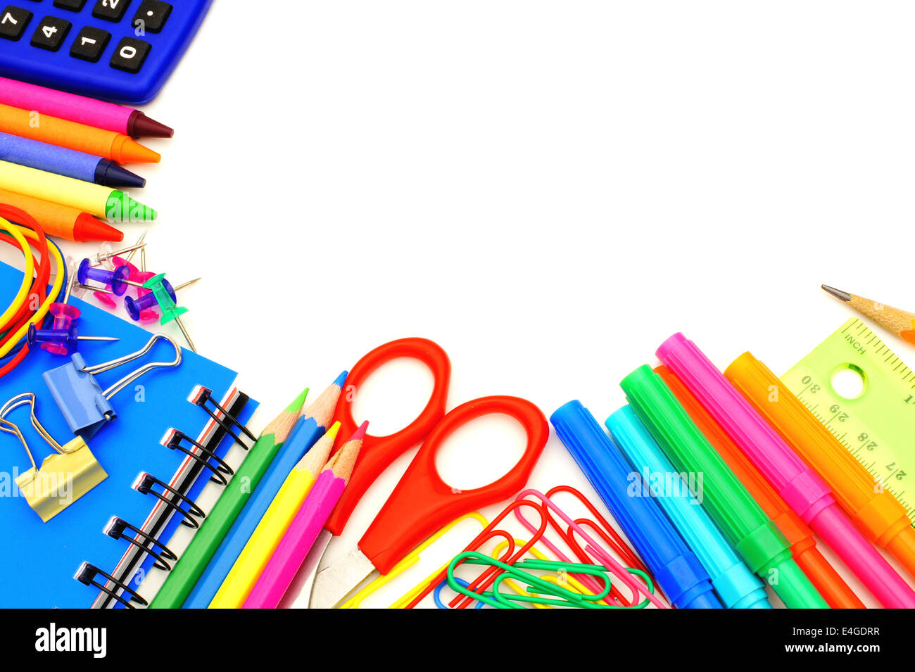 School Supplies Border School Supplies Border Vector Art, Icons, And