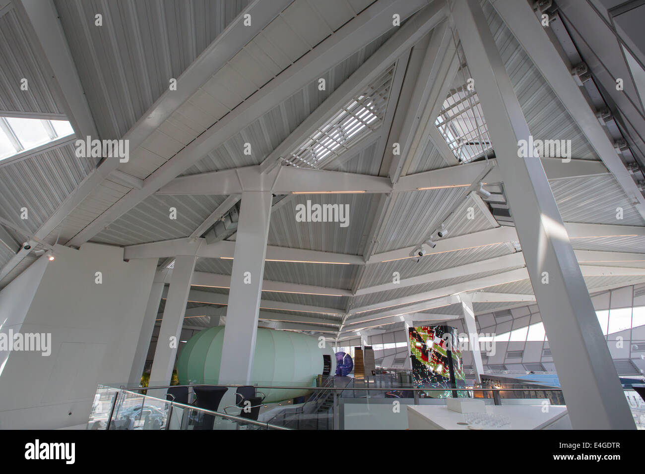 The Crystal building which is the first building in the world to be ...