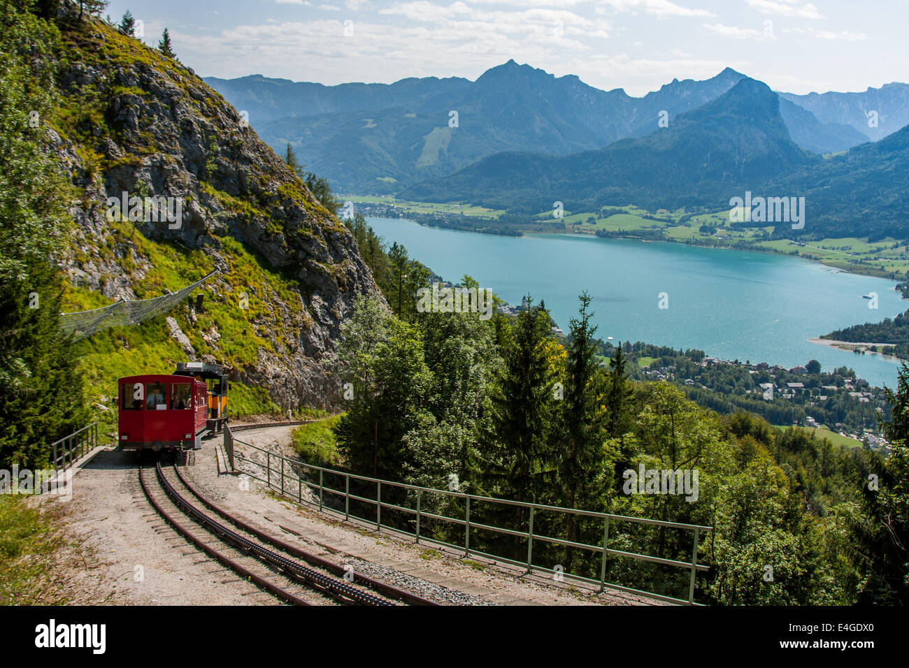 The Kaprun reservoir in the high Alp mountains in Austria Stock Photo ...