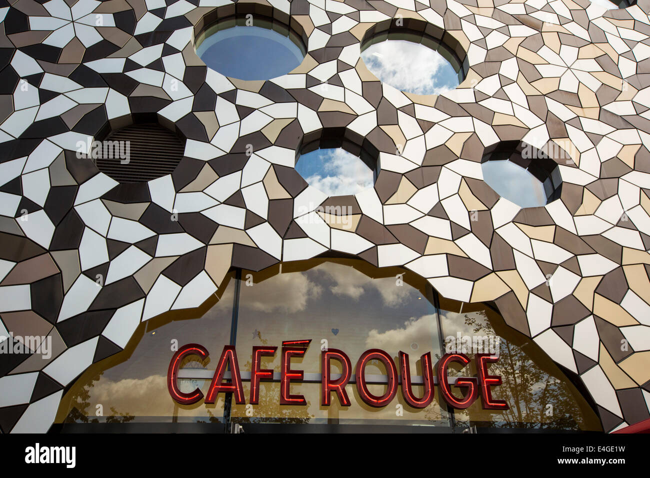 The Cafe Rouge in the Ravensbourne, College of Design and Communication ...