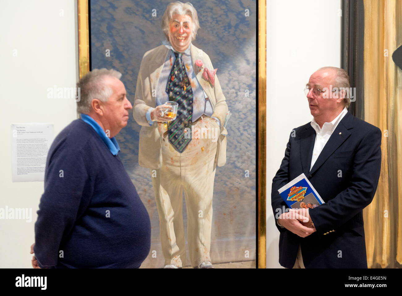 Sydney, Australia. 10th July, 2014.: Art Gallery of NSW Head Storeman ...