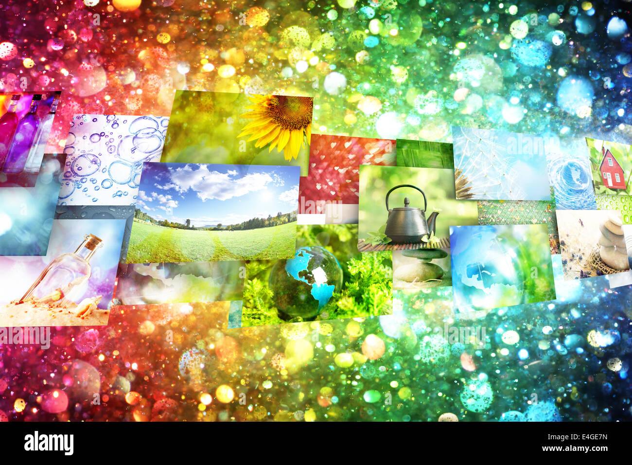 Collage images hi-res stock photography and images - Alamy