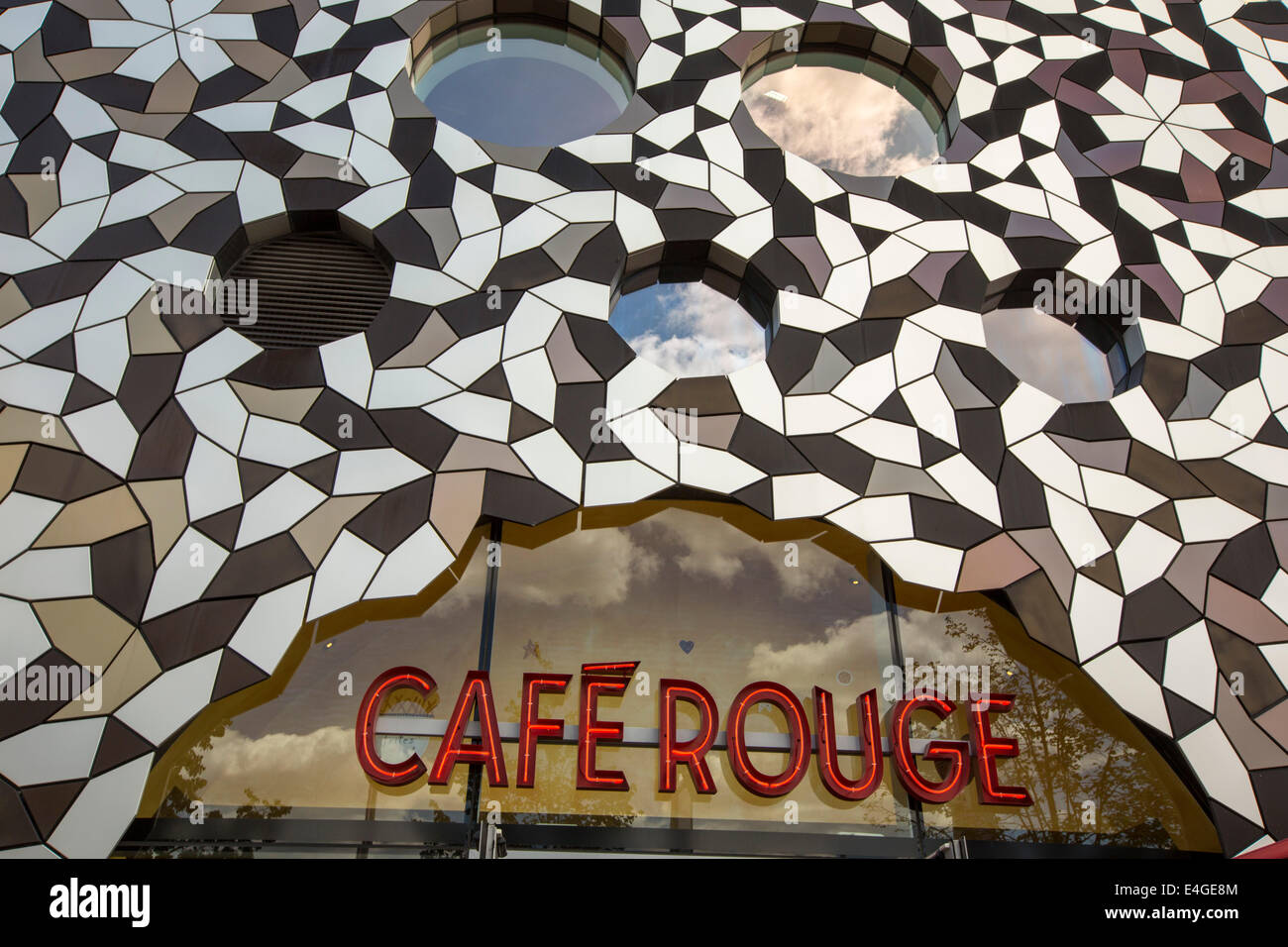 The Cafe Rouge in the Ravensbourne, College of Design and Communication ...
