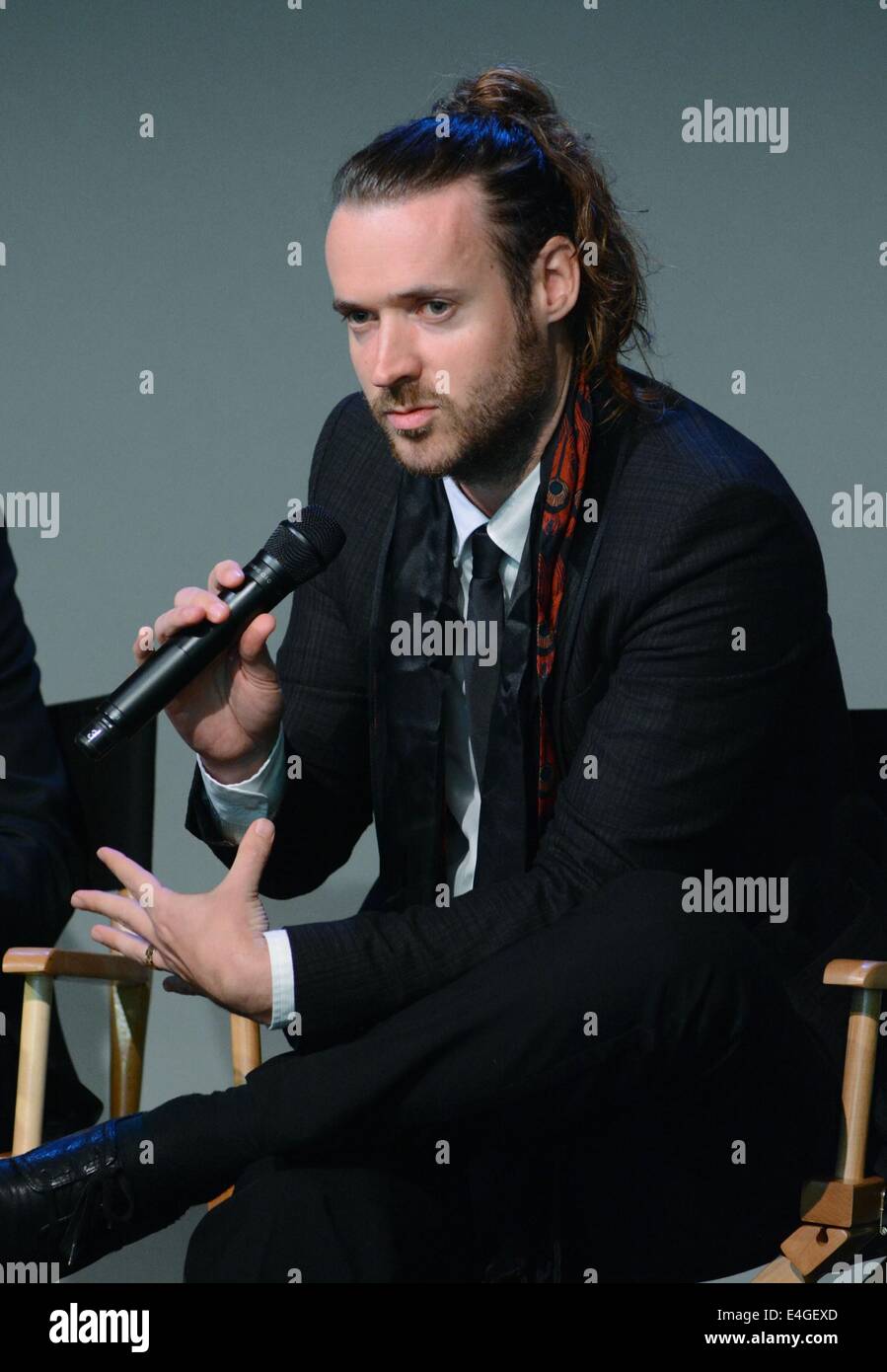 New York, NY, USA. 10th July, 2014. Mike Cahill at in-store appearance ...