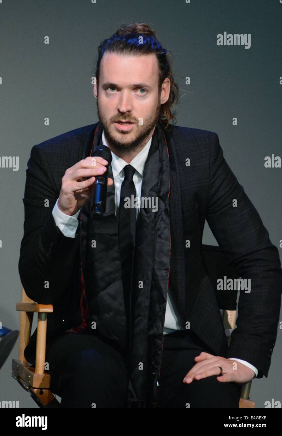 New York, NY, USA. 10th July, 2014. Mike Cahill at in-store appearance ...
