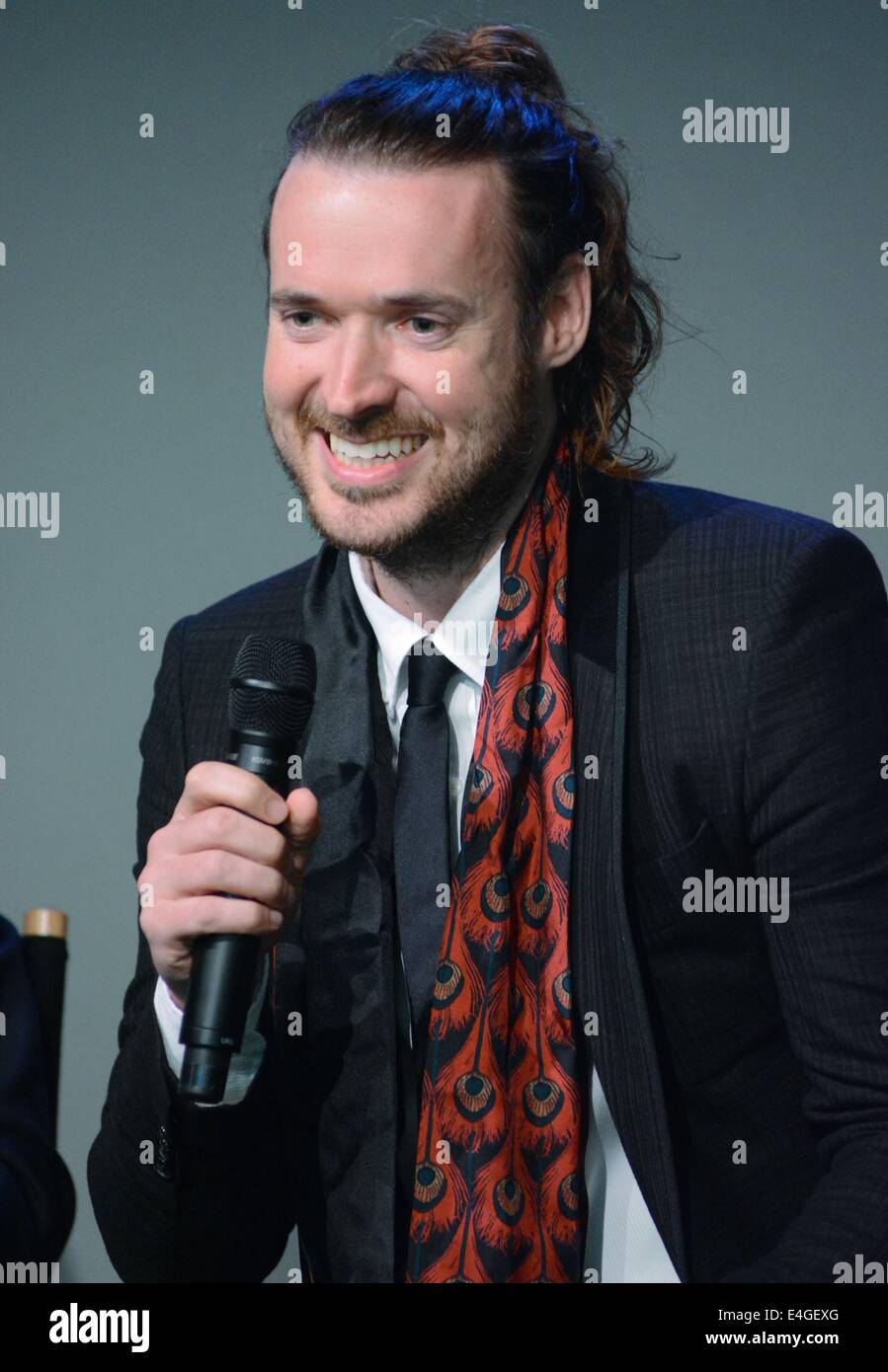 New York, NY, USA. 10th July, 2014. Mike Cahill at in-store appearance ...