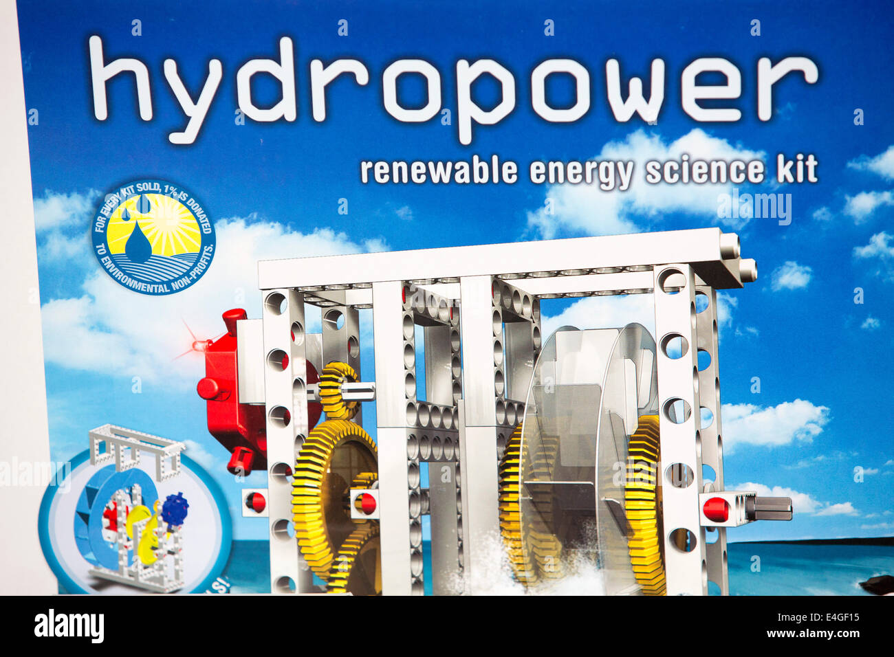 A hydro educational game for sale at the Crystal building which is the ...