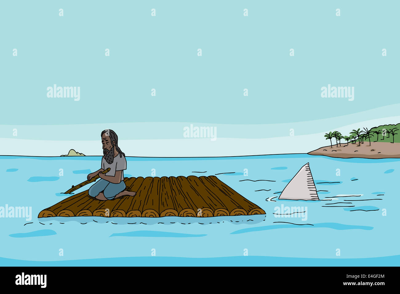 Stranded raft hi-res stock photography and images - Alamy