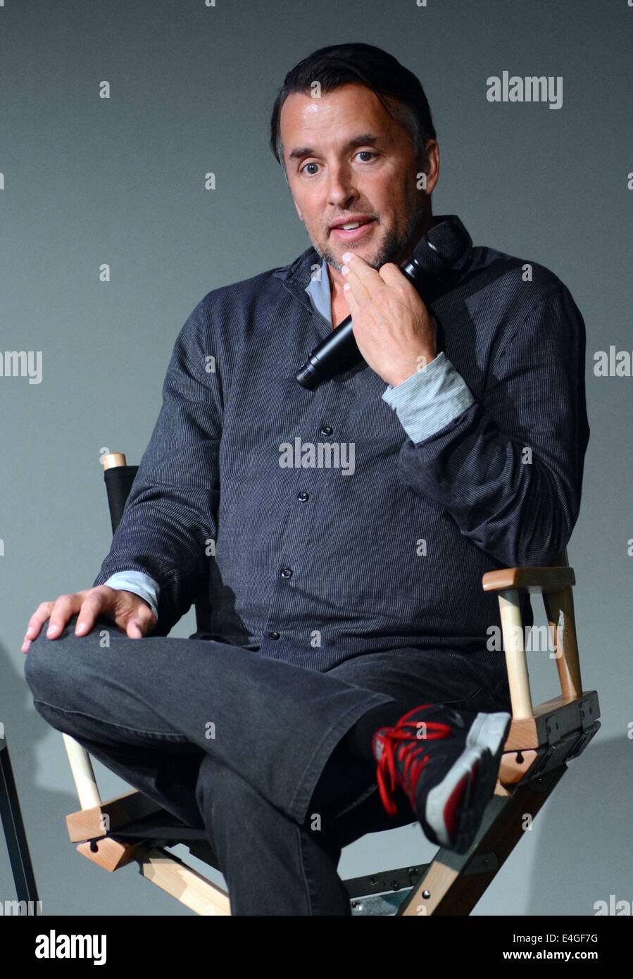 New York, NY, USA. 10th July, 2014. Richard Linklater at in-store ...