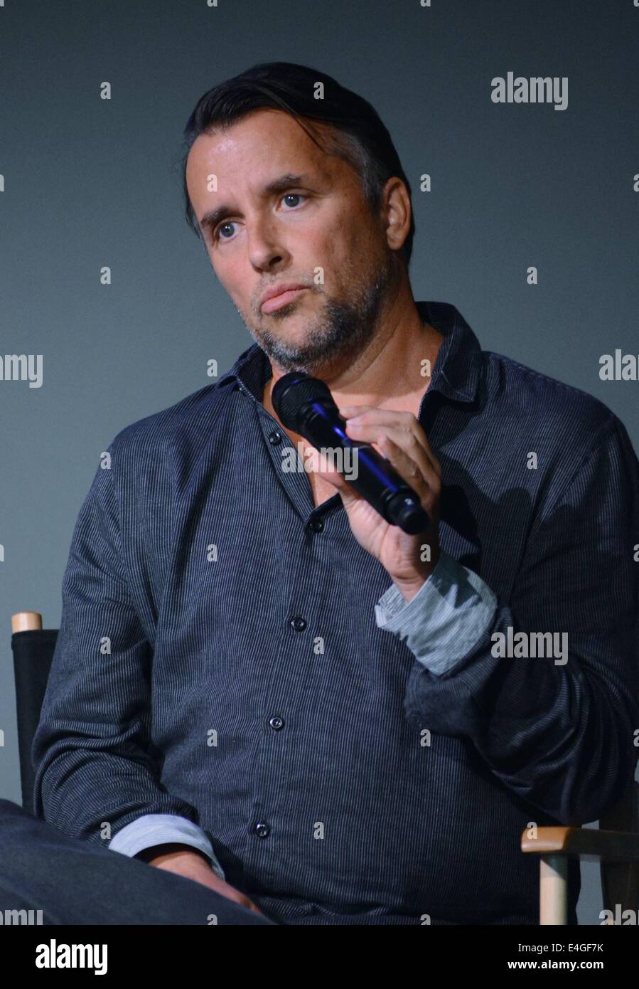 New York, NY, USA. 10th July, 2014. Richard Linklater at in-store ...