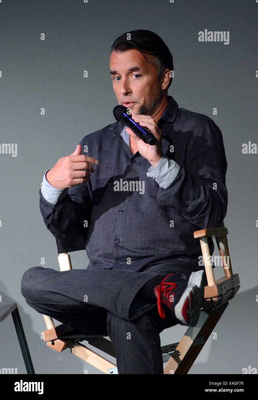 New York, NY, USA. 10th July, 2014. Richard Linklater at in-store ...
