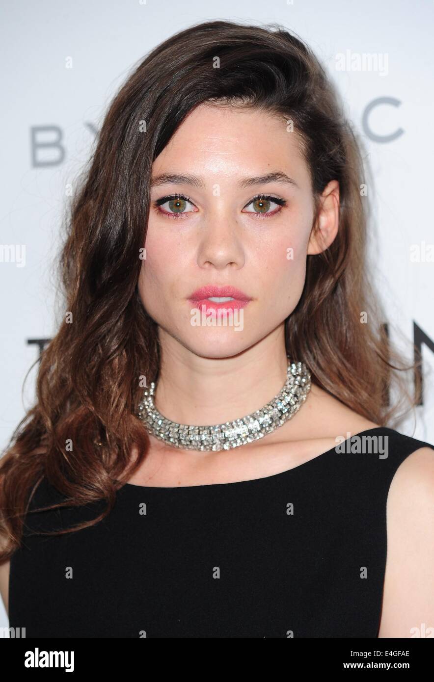 New York, NY, USA. 10th July, 2014. Astrid Bergès-Frisbey at arrivals ...