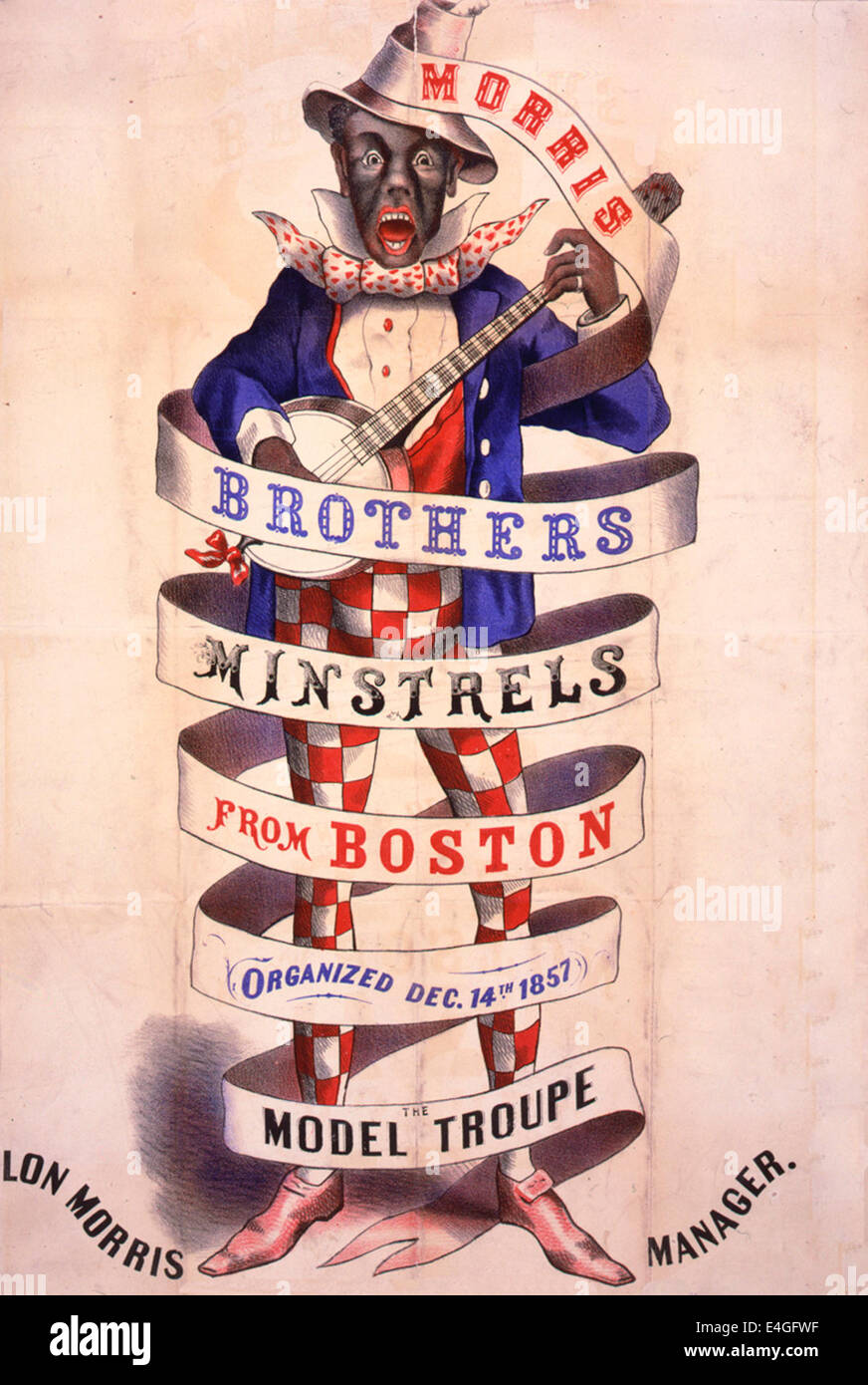 Morris Brothers minstrels from Boston, organized Dec. 14th, 1857 - The ...