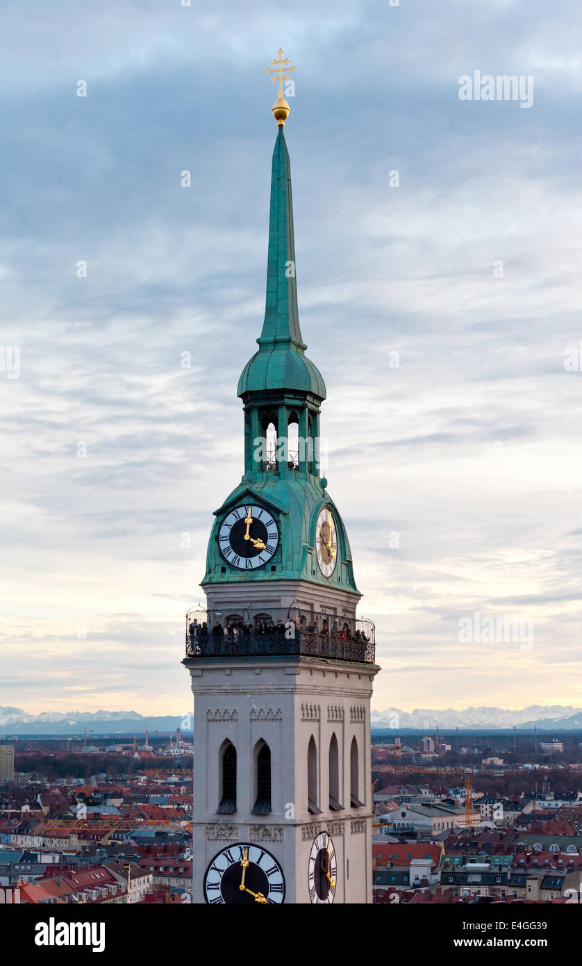 Clock Tower St Peters Church High Resolution Stock Photography and ...