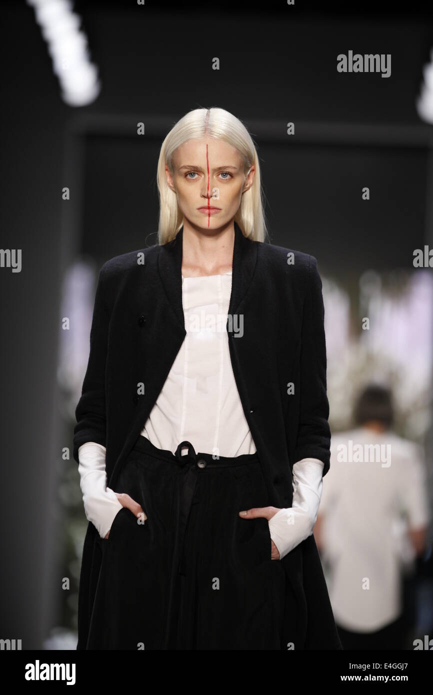 Umasan collection was shown during the Mercedes-Benz Fashion Week ...