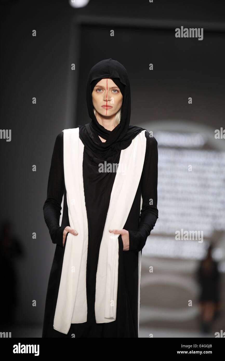 Umasan collection was shown during the Mercedes-Benz Fashion Week ...