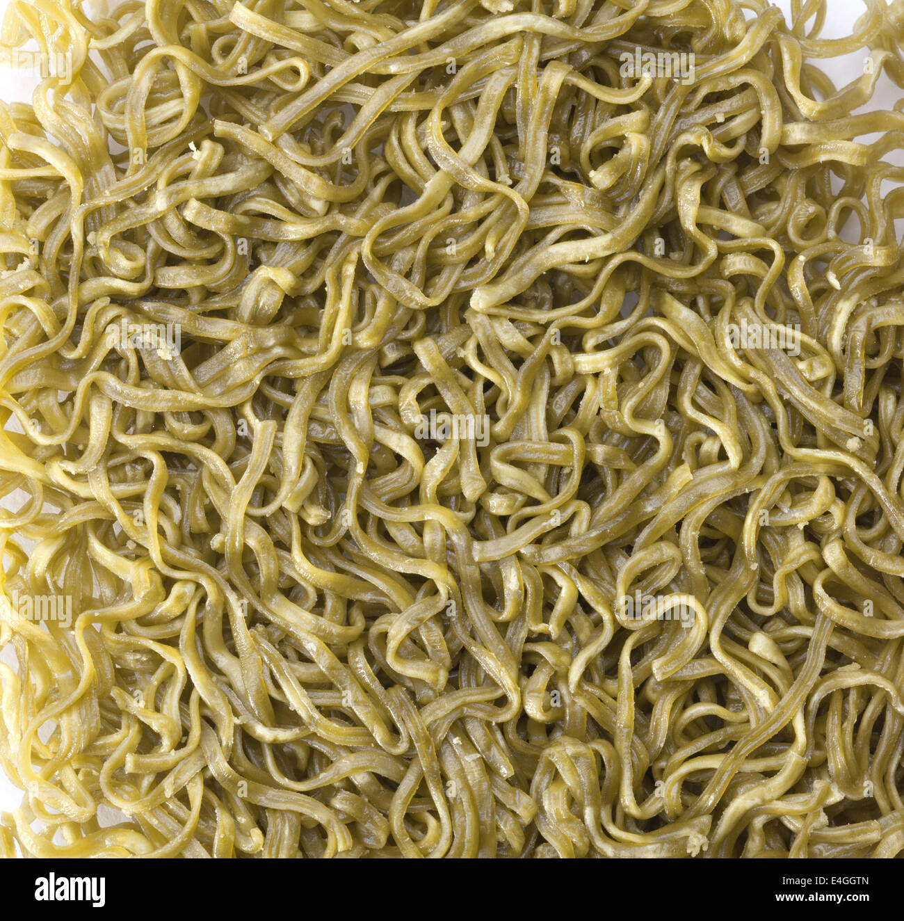 Instant dried green noodle as background Stock Photo - Alamy