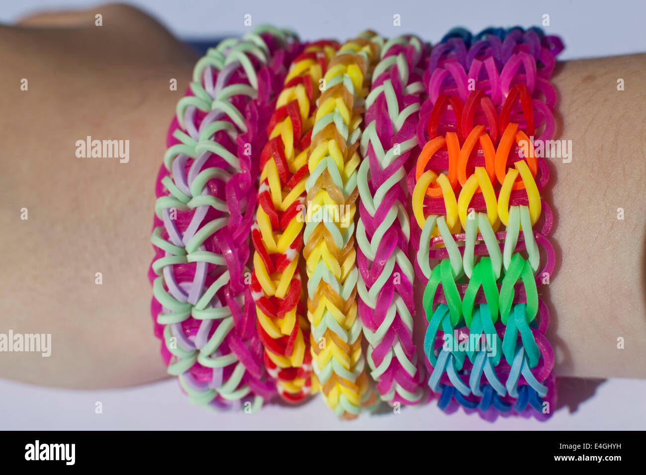 Loom band hi-res stock photography and images - Alamy